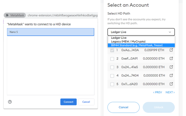 How to Transfer MetaMask to a Ledger Hardware Wallet